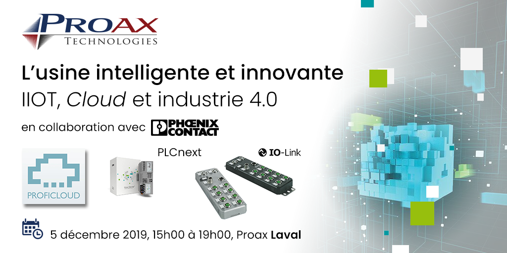 Inscription à l'événement | Proax Technologies